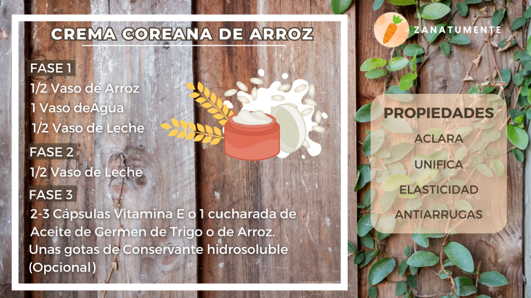 Crema de Arroz Coreana Para una Piel Perfecta - Zana tu mente